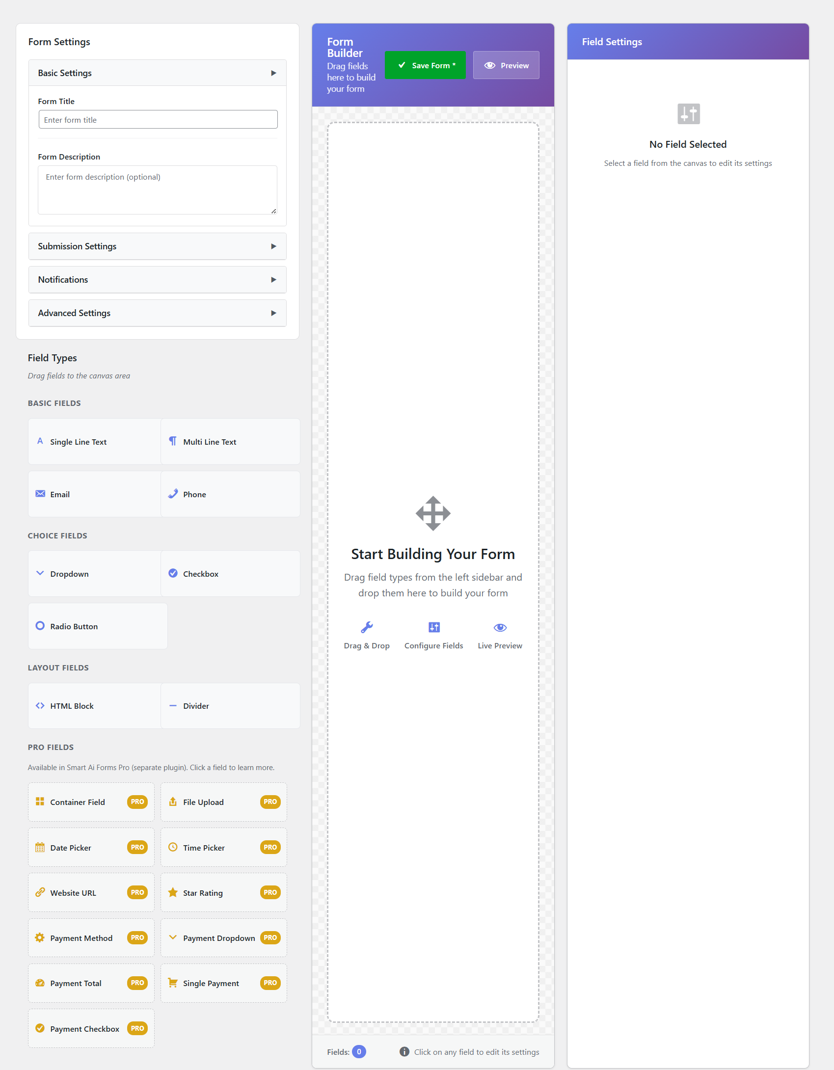 Smart Ai Forms Lite - Ultimate PHP WordPress Plugins Tool...